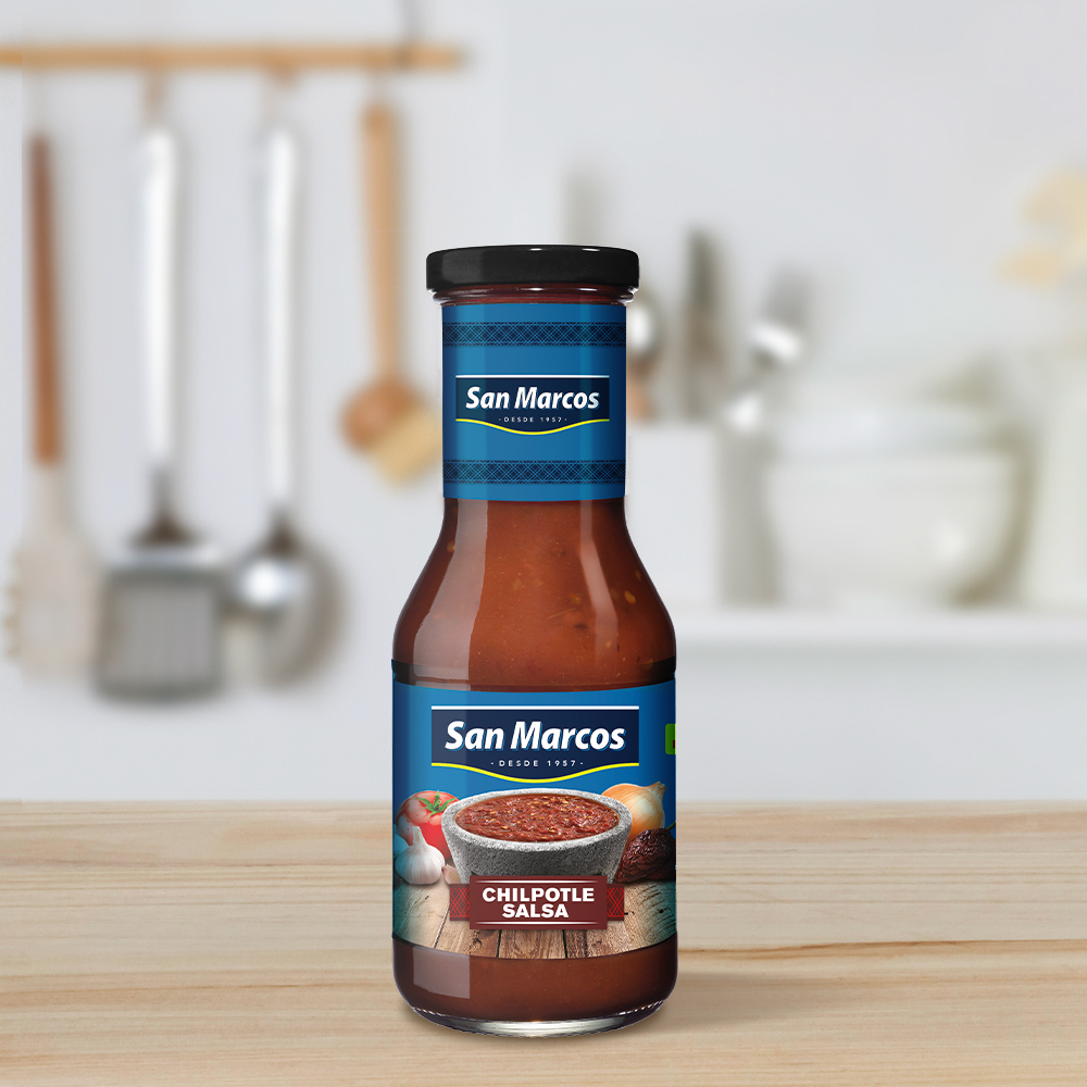 Chilpotle salsa - Alimentos San Marcos - Auténtico sabor mexicano