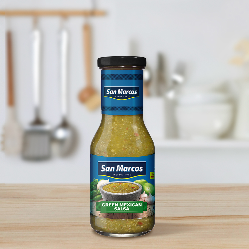 Green Mexican salsa - Alimentos San Marcos - Auténtico sabor mexicano